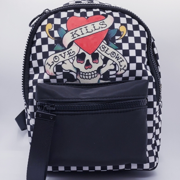 Ed Hardy | Other | Nwt Ed Hardy Backpack Mini | Poshmark